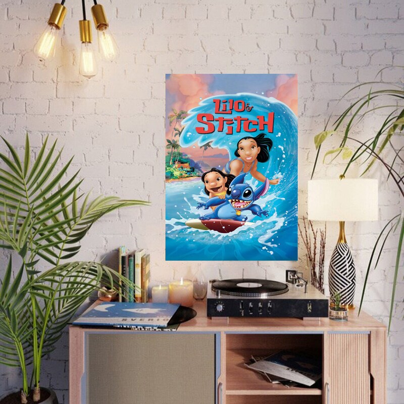 Stitch Poster - Etsy