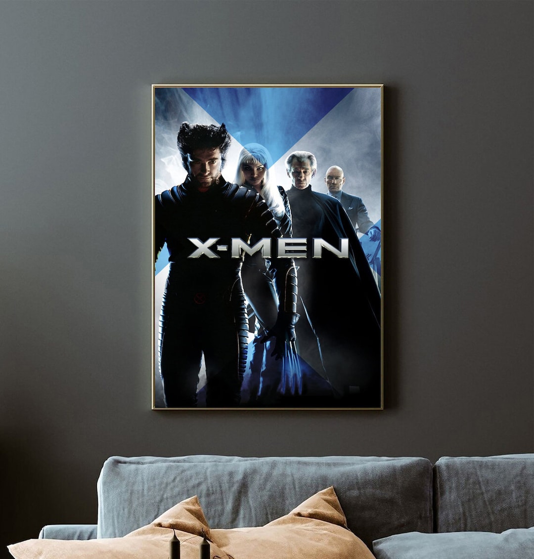 X-men Marvel Superhero Movie Poster Canvas Matte Silk A1 A2 A3 A4 A5 A6 ...