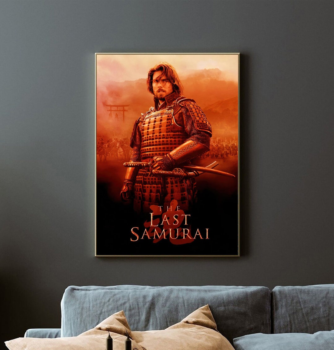 The Last Samurai 2003 Movie Cover Poster Canvas Matte Silk A1 A2 A3 A4 ...