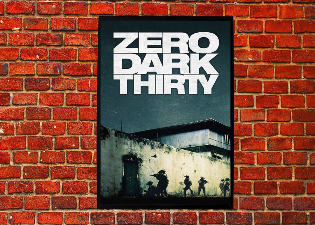 Zero Dark Thirty 2012 Movie Cover Poster Canvas Matte Silk A1 A2 A3 A4 ...