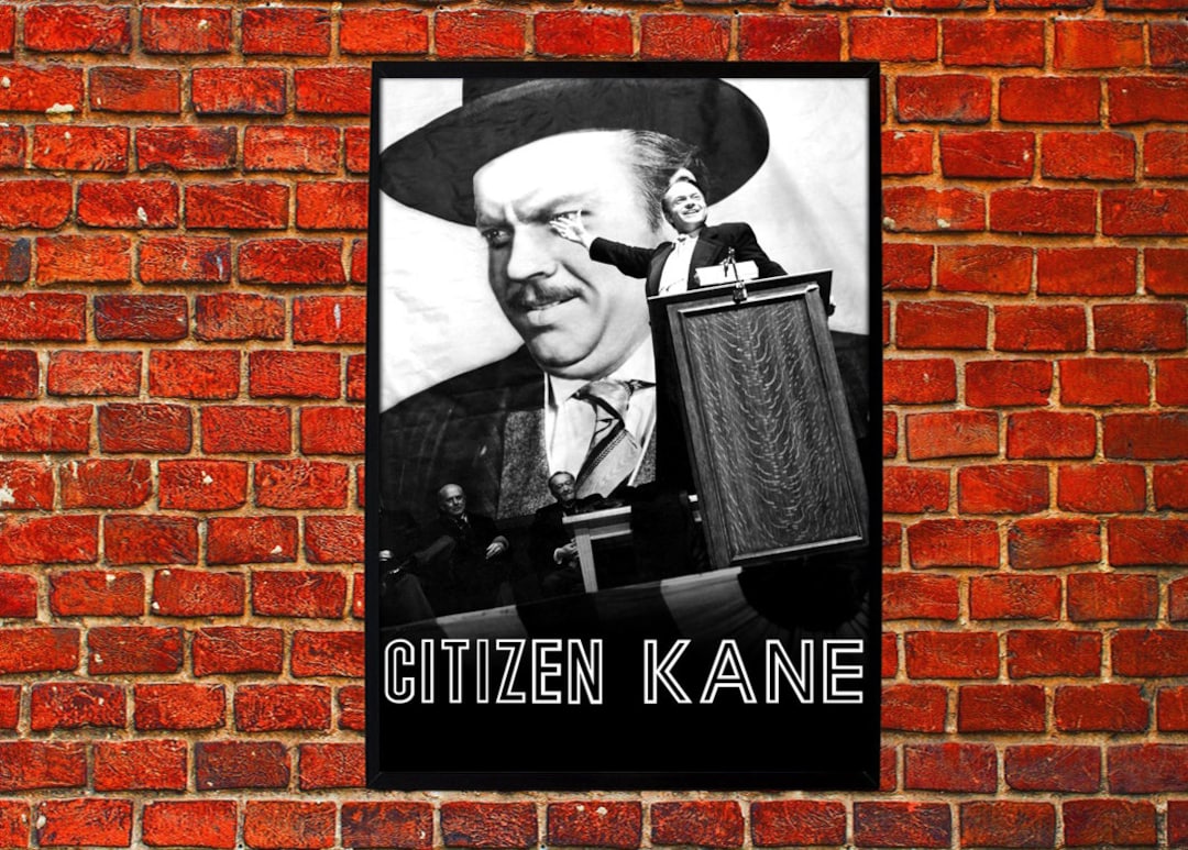 Citizen Kane 1941 Movie Poster Canvas Matte Silk A1 A2 A3 A4 A5 A6 ...