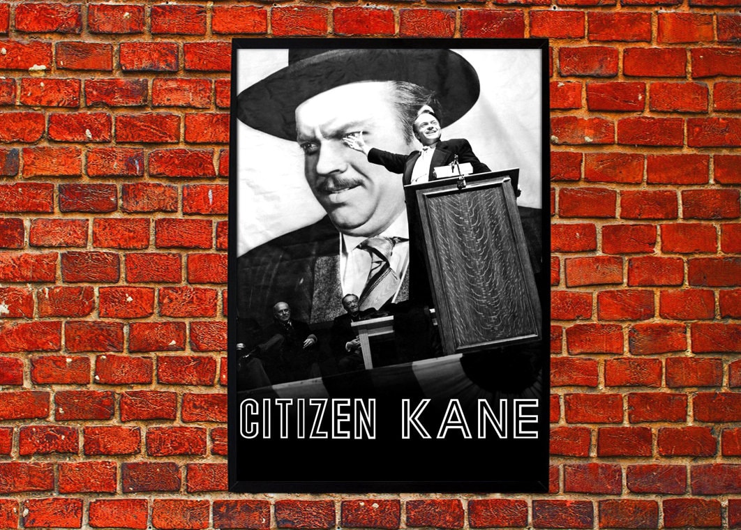 Citizen Kane 1941 Movie Poster Canvas Matte Silk A1 A2 A3 A4 A5 A6 ...