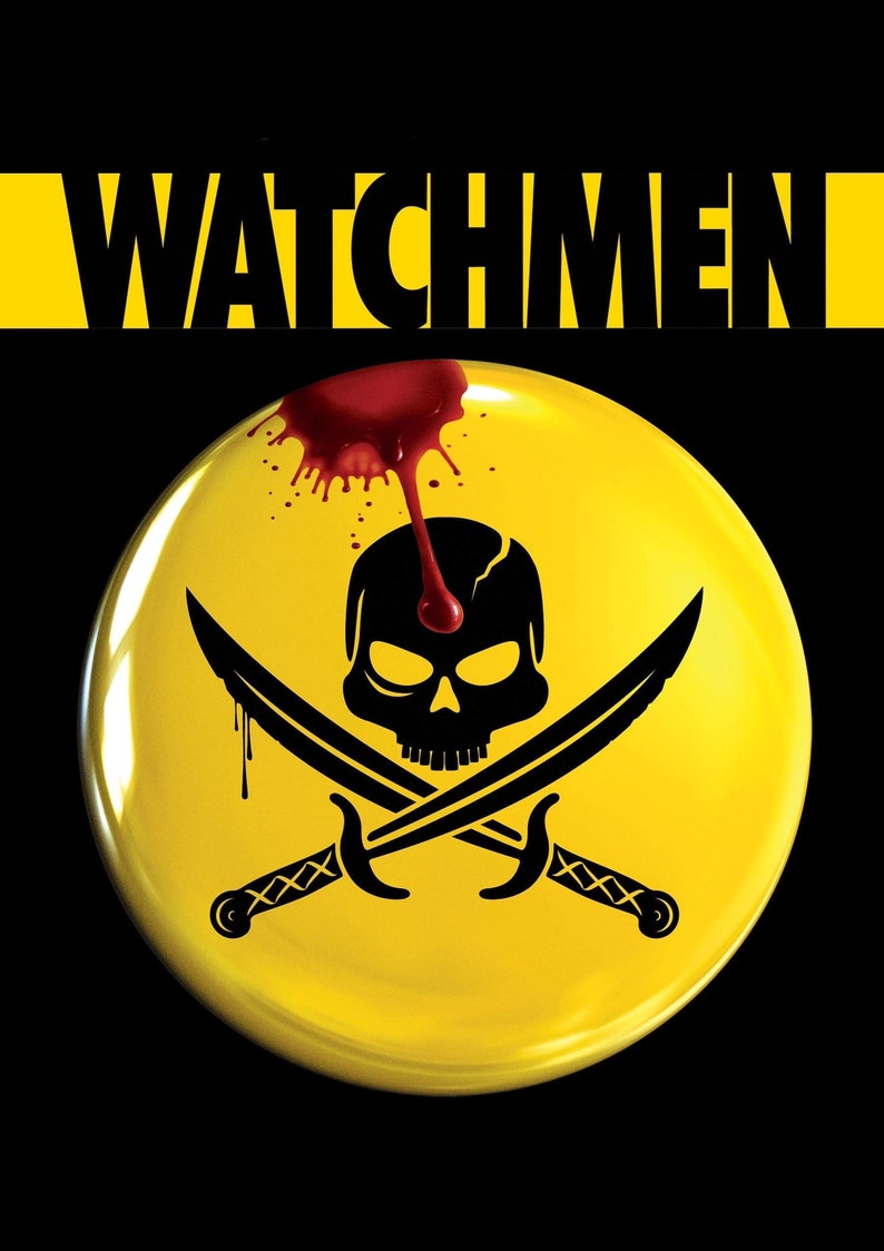 Watchmen 2009 Movie Artwork Cover Poster Canvas Matte Silk A1 A2 A3 A4 ...