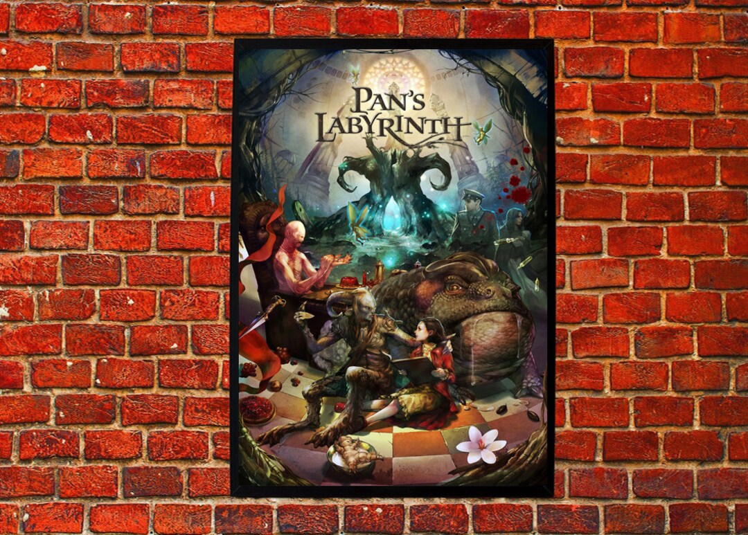 Pan's Labyrinth 2006 Movie Cover Poster Picture Canvas Matte Silk A1 A2 ...