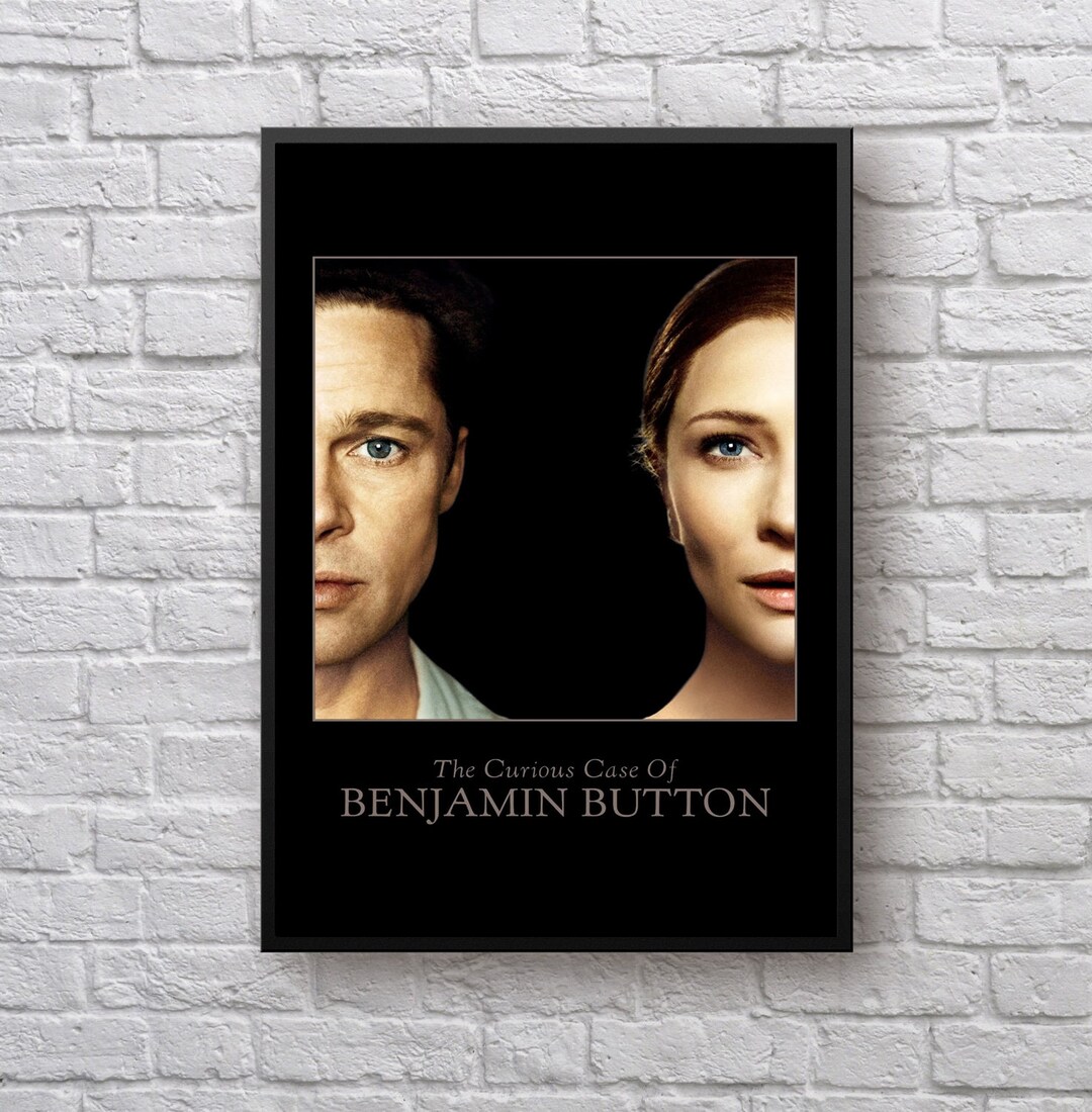The Curious Case of Benjamin Button 2008 Movie Poster Canvas Matte Silk ...