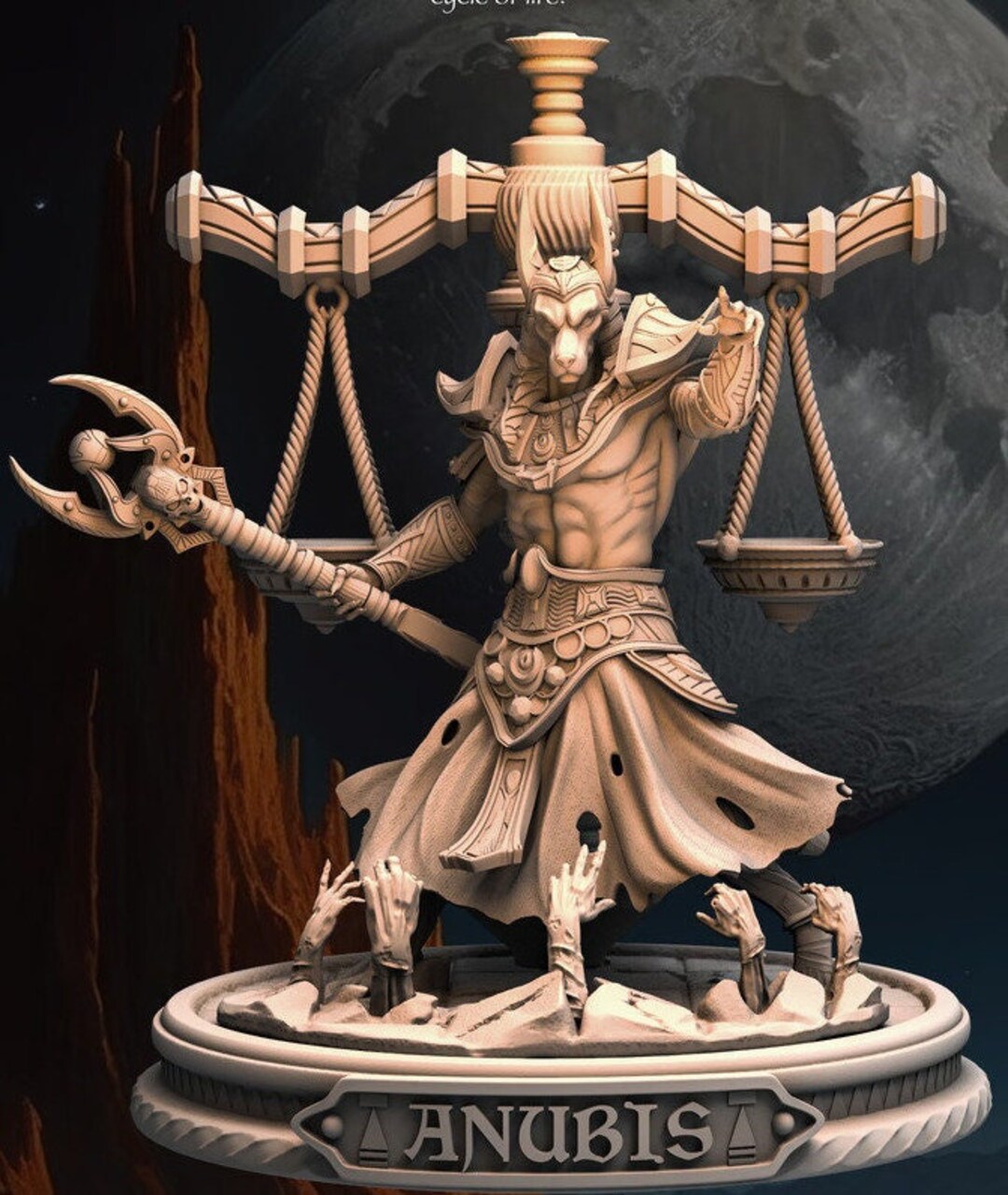 Anubis Egyptian God Statue, Lore of the Nile, Mythology Mythos Mini ...