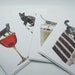 Set of 3 Greeting Cards-all Occasion-birthday-bridal - Etsy