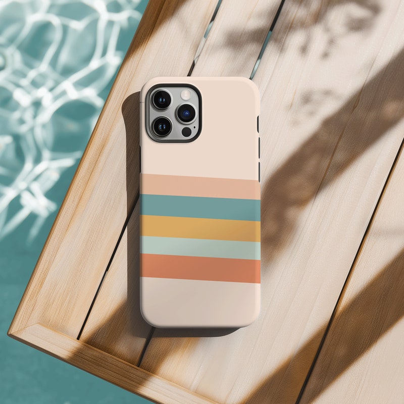 Pastel Stripe Phone Case - Etsy
