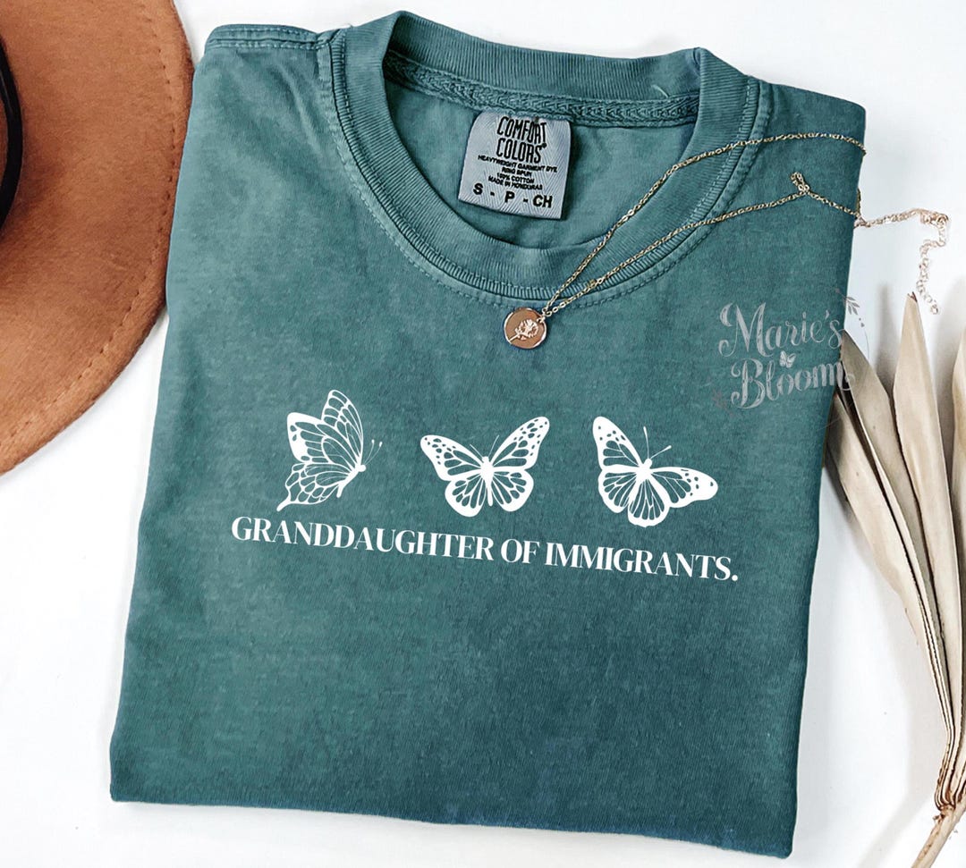Daughter of Immigrants T-shirt| Pro Immigration Shirt| Human Rights Tee ...