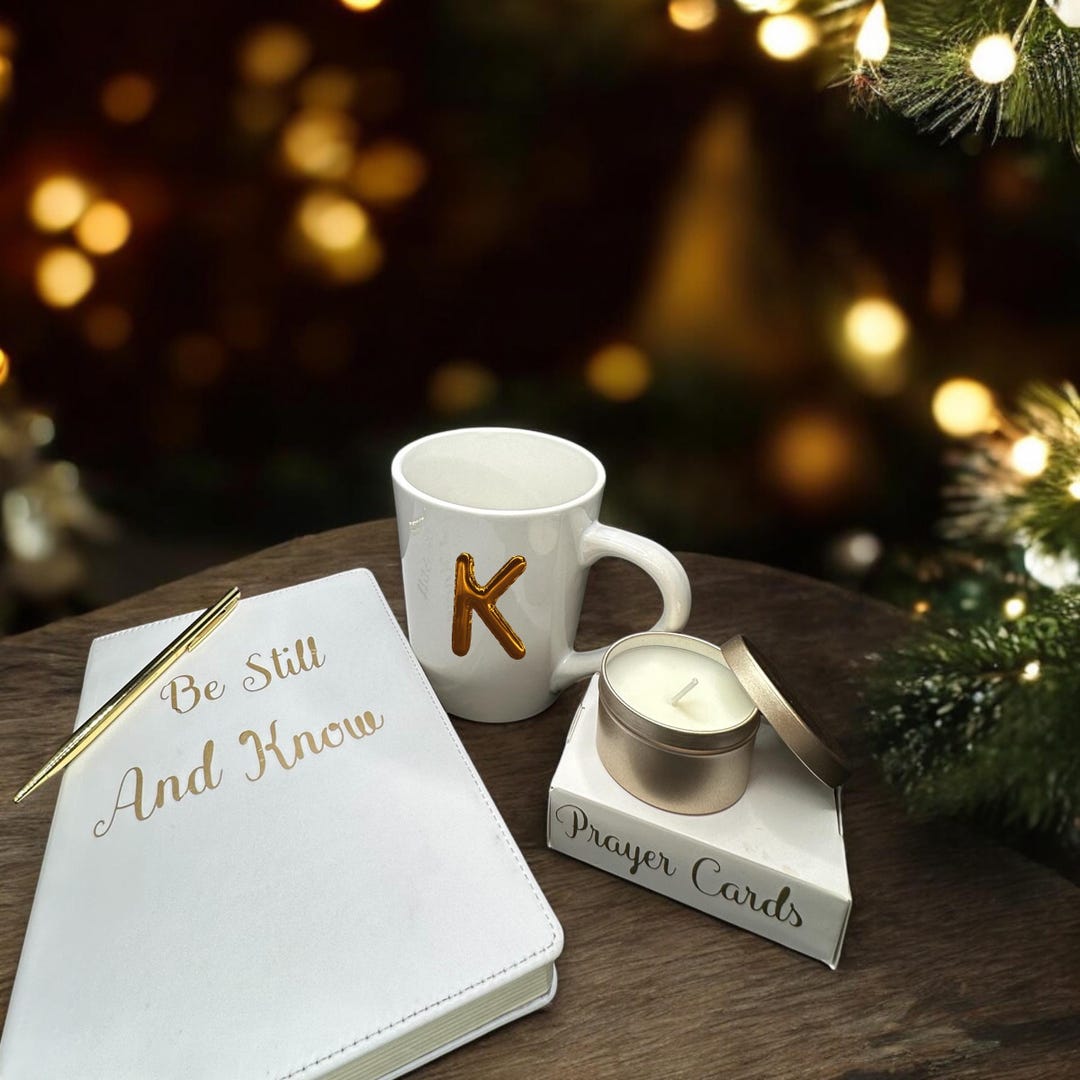 Faith-based Gift Set | Religious Christmas Present | Custom Christian ...