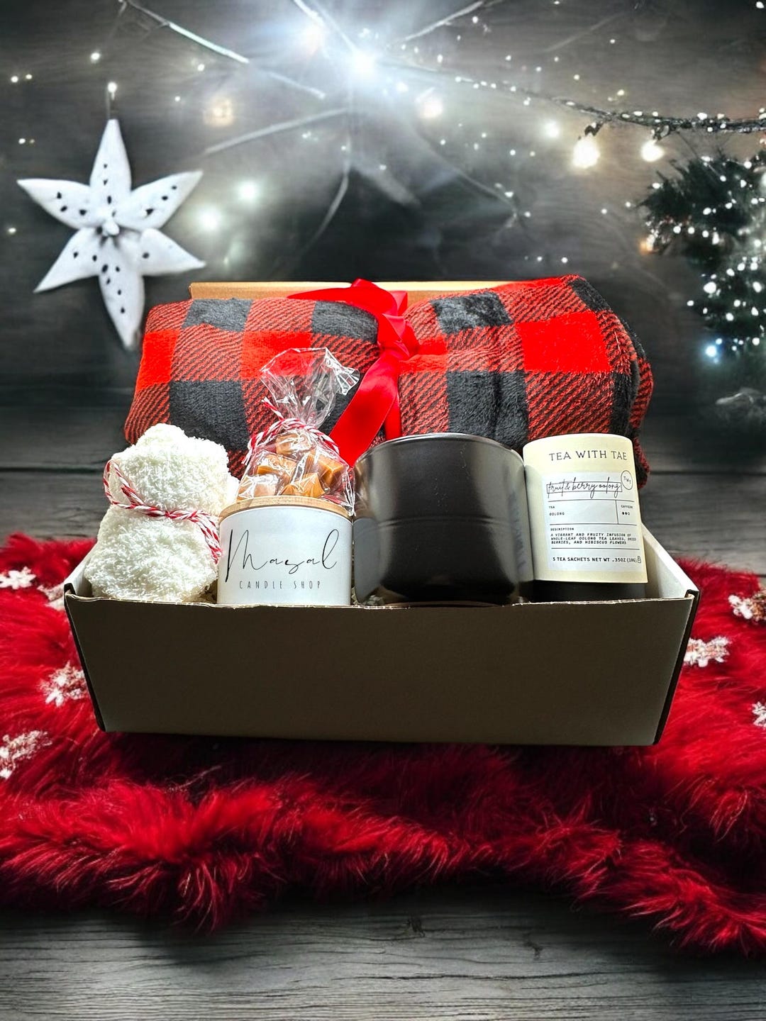 Cozy Christmas Gift Box Christmas Hygge Gift Set the Perfect Gift for ...