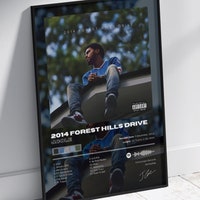 J. Cole - 2014 Forest Hills Drive - Custom Album Print - HD Album Cover ...