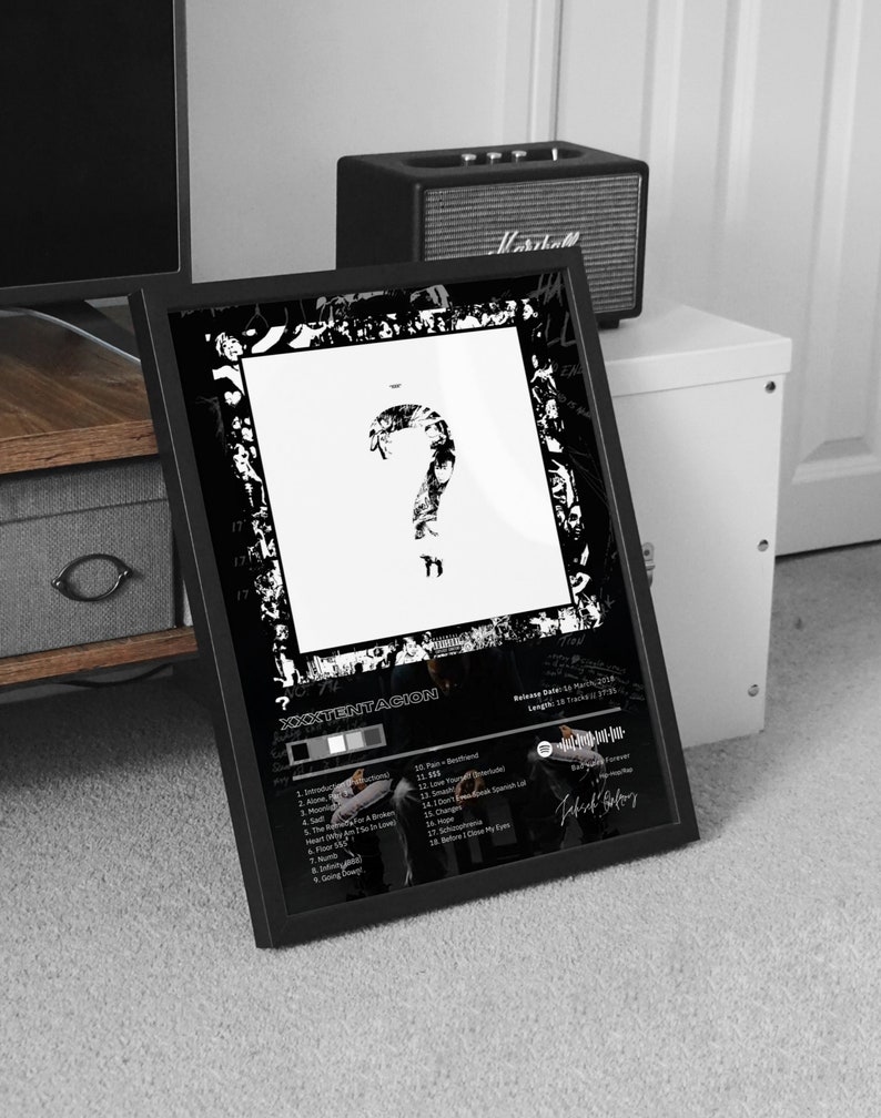 Xxxtentacion Album Posters 3 Pack Set Digital Album Art Poster Download ...