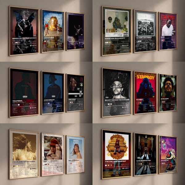 Album Cover Posters - Etsy