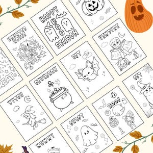 Printable Halloween Pages, Halloween Coloring Pages, Halloween Kids ...