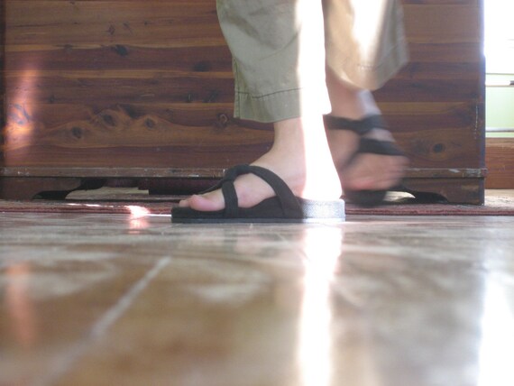 Items similar to Handmade Vegan Linen Sandals on Etsy