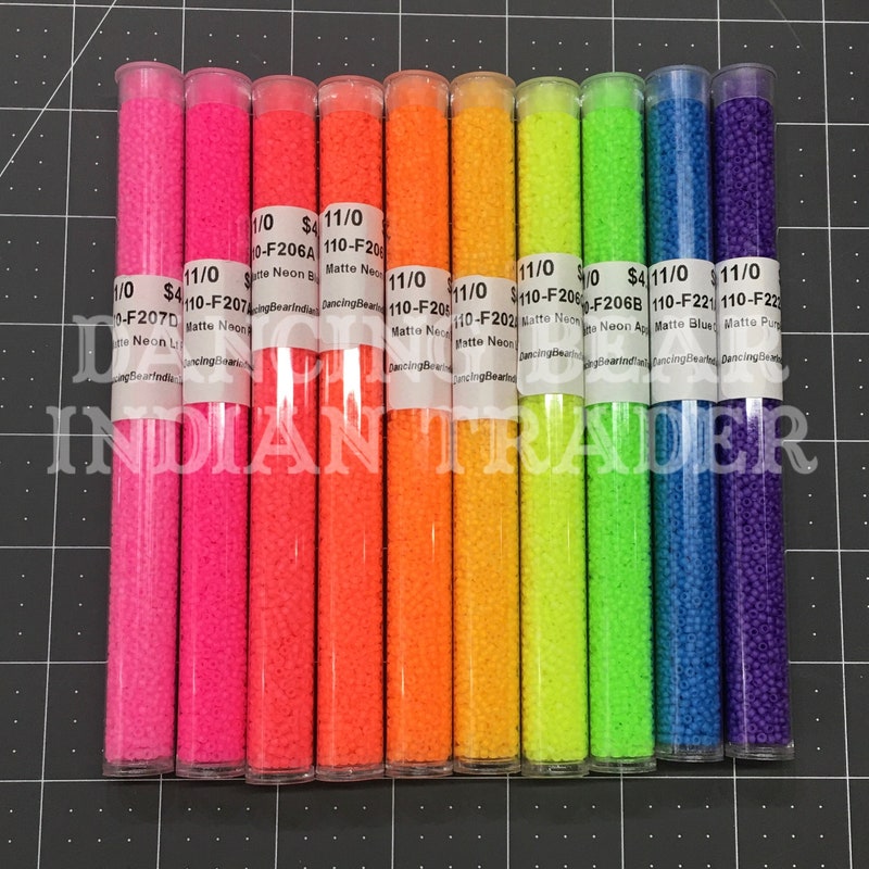 Neon Beads - Etsy