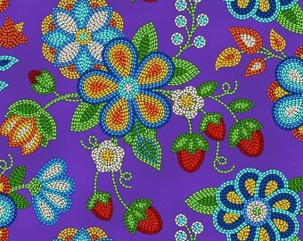 Elizabeth Studios Native Pattern Beaded Strawberry Flowers - Etsy