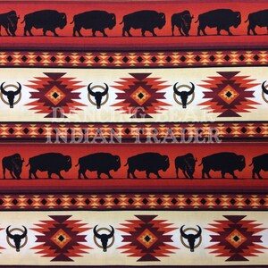 Elizabeth Studios Native Pattern Buffalo Stripe Terra, 1 Yard - Etsy