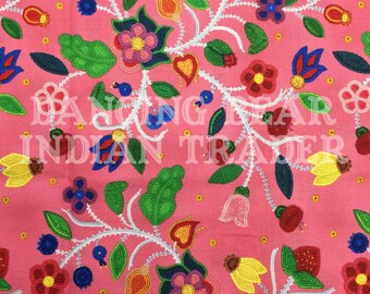 Elizabeth Studios Native Pattern Beaded Strawberry Flowers, Purple 1 ...