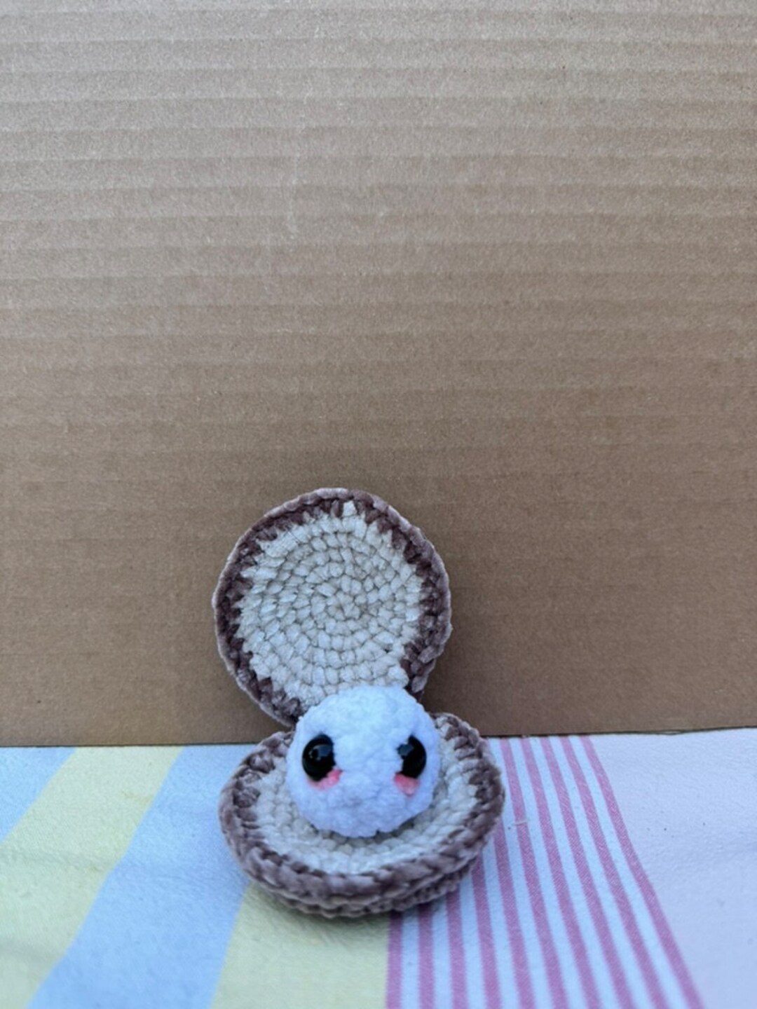 Crochet CLAM PATTERN Easy to Follow Cute Beginner Amigurumi Clam ...