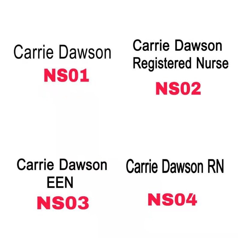 Custom Name Signature Flash Stamp Self Inking Registered Nurse RN EEN ...