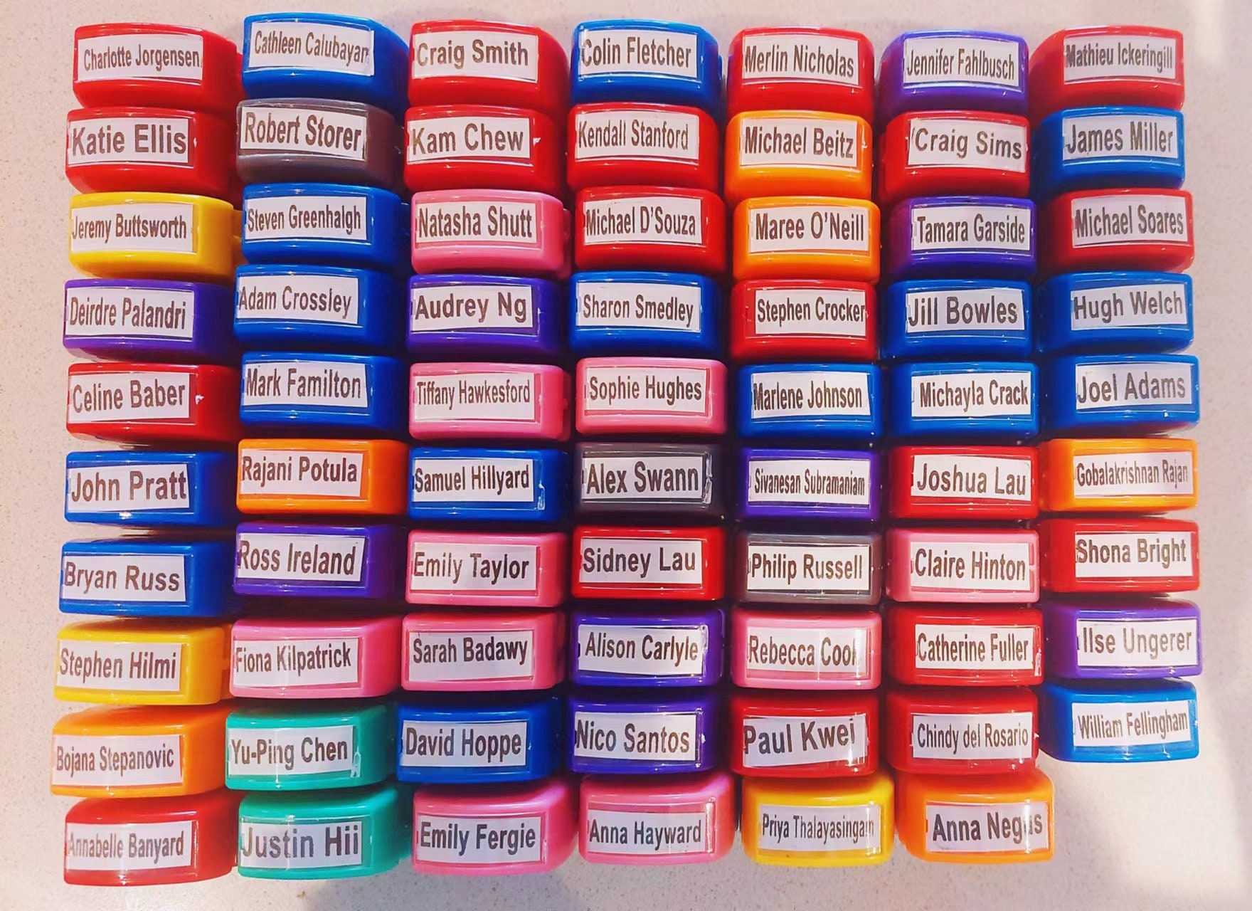 Custom Name Signature Flash Stamp Self Inking Registered Nurse RN EEN ...