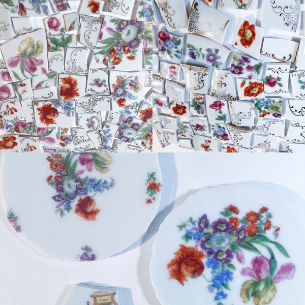 Broken China Mosaic - Etsy