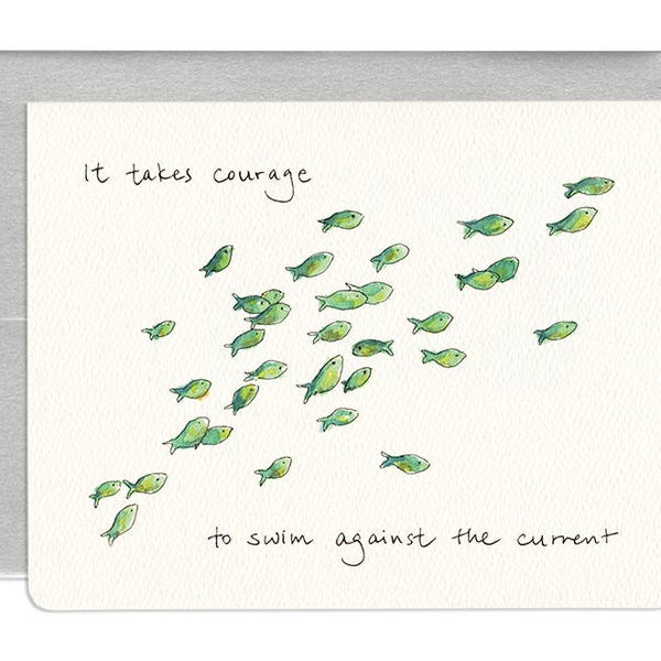 Against the Current - Etsy