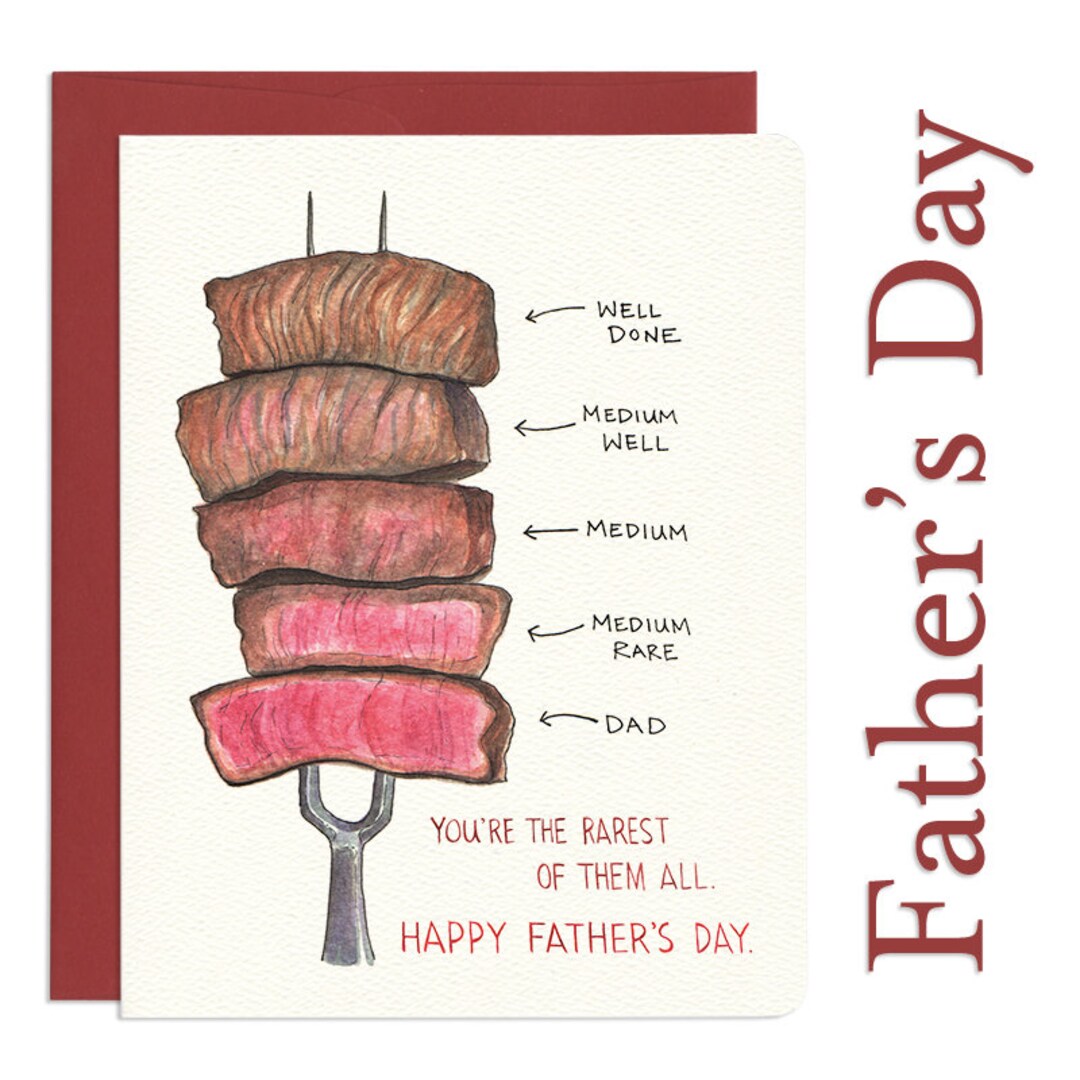 Rarest of Them All Father's Day Card - Etsy