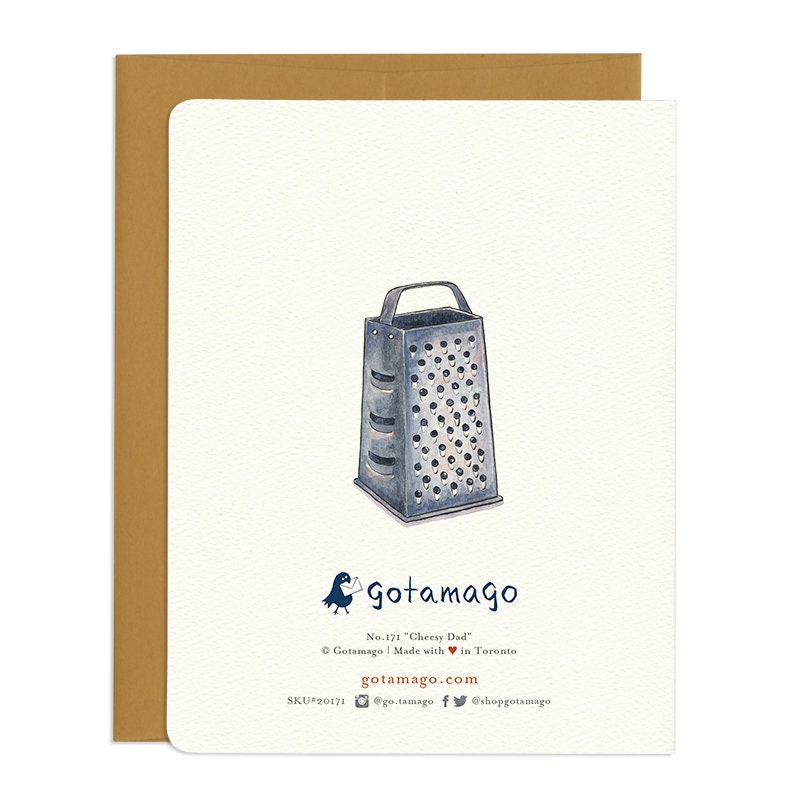 Cheesy Dad Card - Etsy