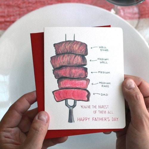 Rarest Of Them All Fathers Day Card Etsy Uk