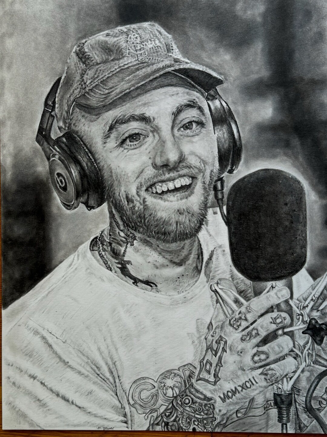 Mac Miller Original Portrait - Etsy