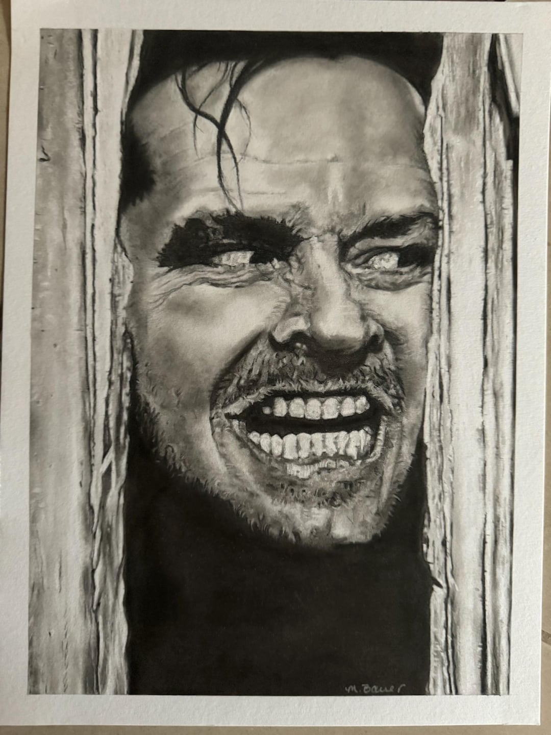Famous Scene of Jack Nicholson in the Shining - Etsy