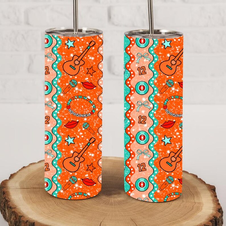 Showgirl Skinny Tumbler Wrap, 20 Oz Size, Printable Sublimation PNG ...