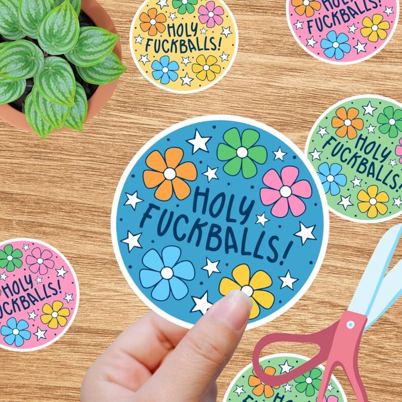 Holy Fuckballs Graphics, Transparent PNG, UV DTF Sublimation Crafts ...