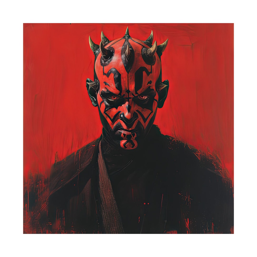 Darth Maul, Sith Assassin, Star Wars, Poster, Sci Fi, Sith, Lightsaber ...