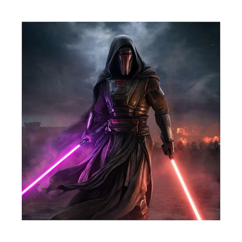 Darth Revan, KOTOR, Star Wars, Matte Vertical Poster, Dark Side, Sci-fi ...