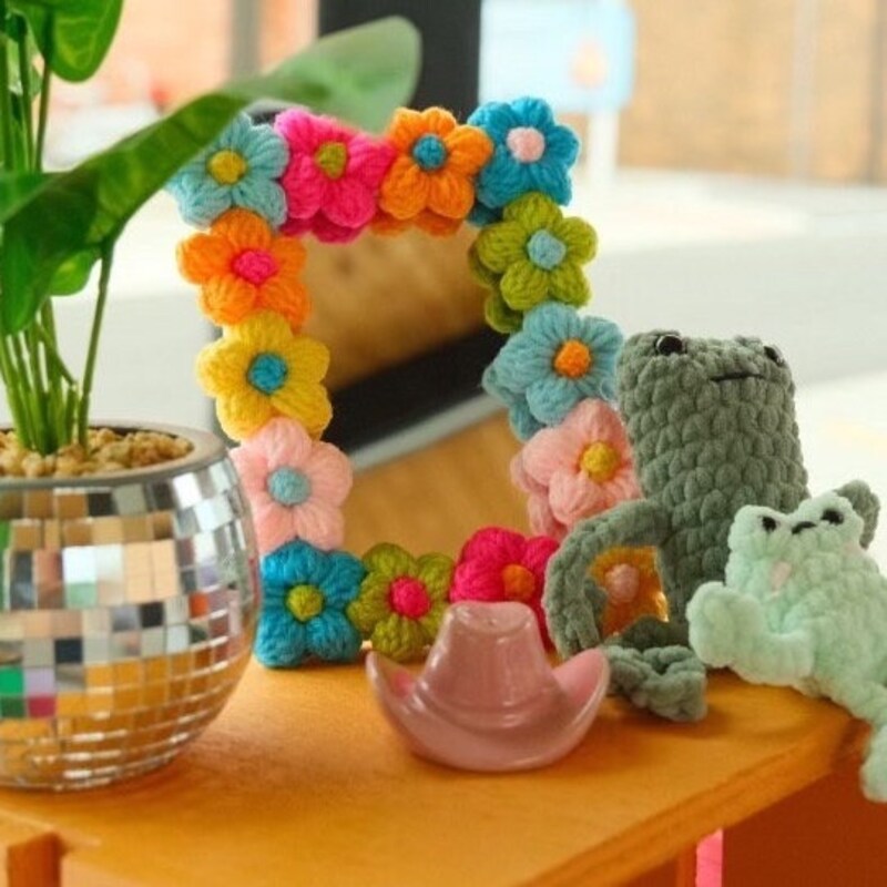 Flower Mirror - Etsy