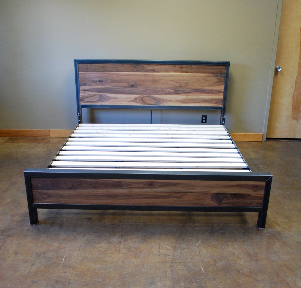 Kraftig Bed Number 4 With Walnut - Etsy