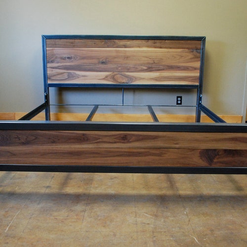 Kraftig Bed Number 4 With Walnut - Etsy