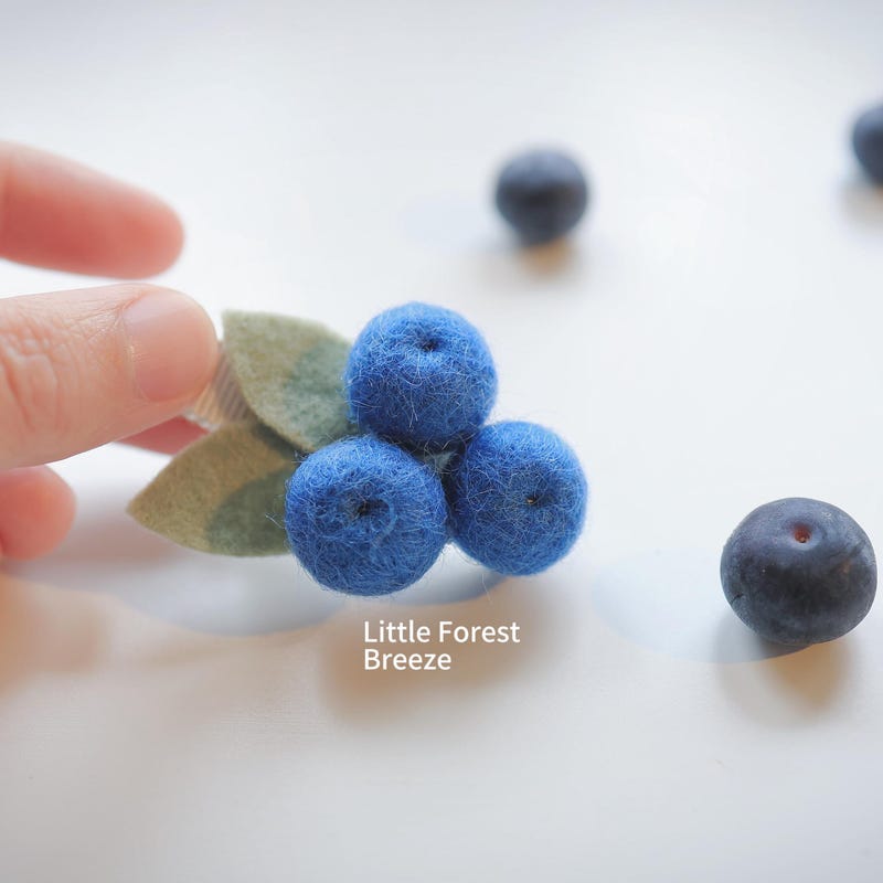 Hair Clips Needle Felt - Etsy