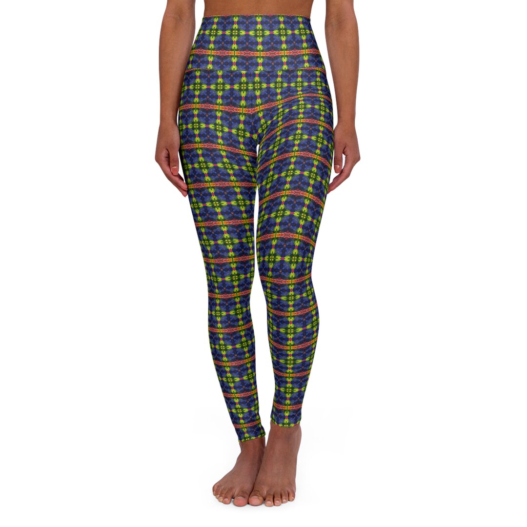 High Waisted Yoga Leggings AOP Unique Print Pants, Colorful Leggings, Gift for Stylish Women - Etsy