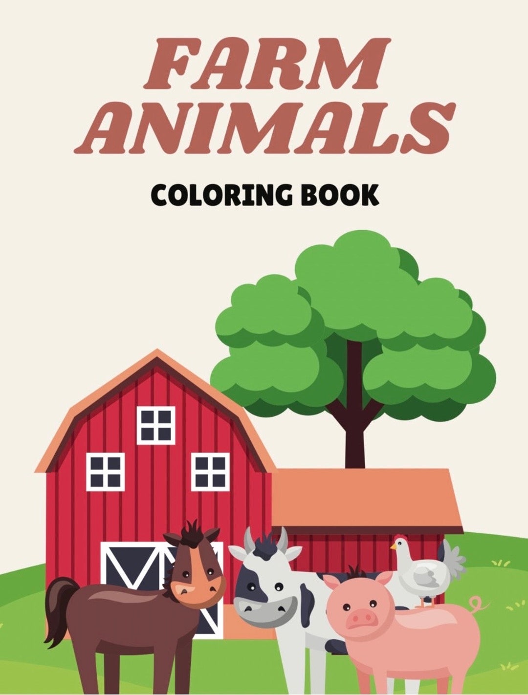 Fun on the Farm 25 Farm Themed Coloring Pages for All Ages to Enjoy ...