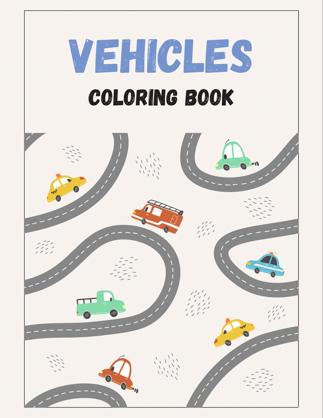 25 Page Digital and Printable Instant Download Transportation Themed ...