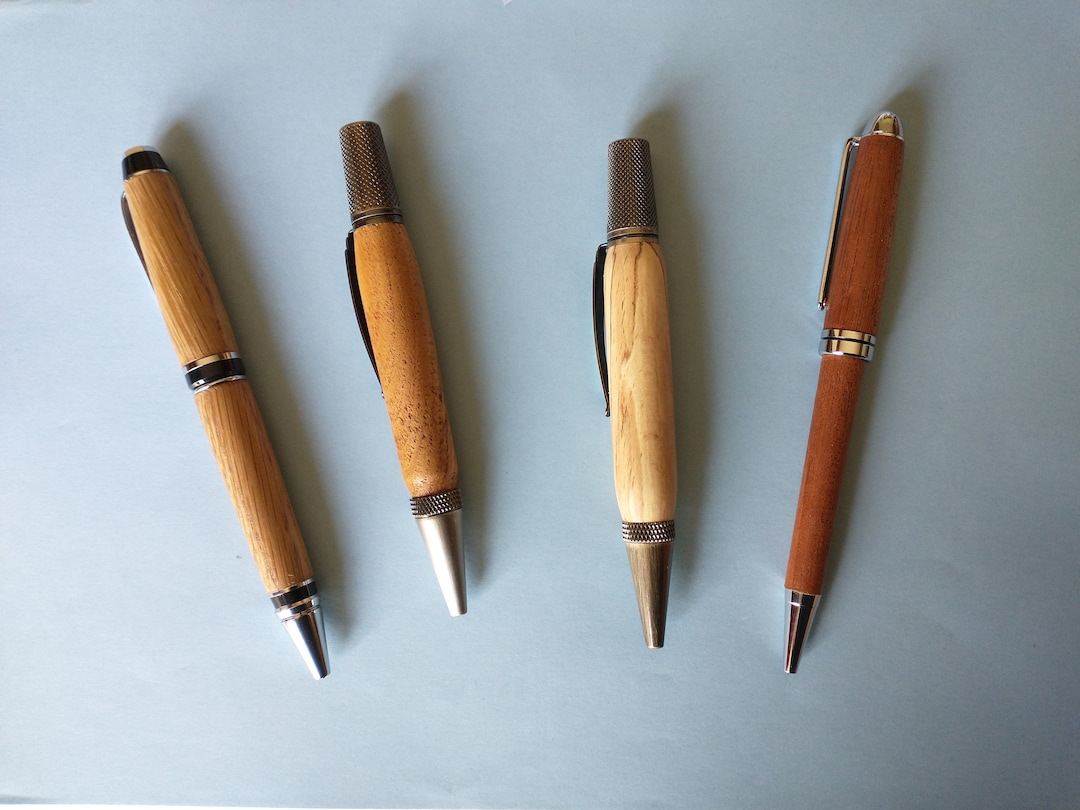 Luxury Range of Wood Turned Pens From Lecale Woodcraft - Etsy