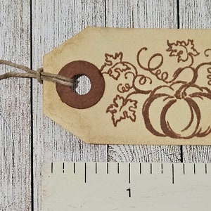 3 Different Styles of 13 Primitive Rustic Grungy Hang Tags Gift Ties ...