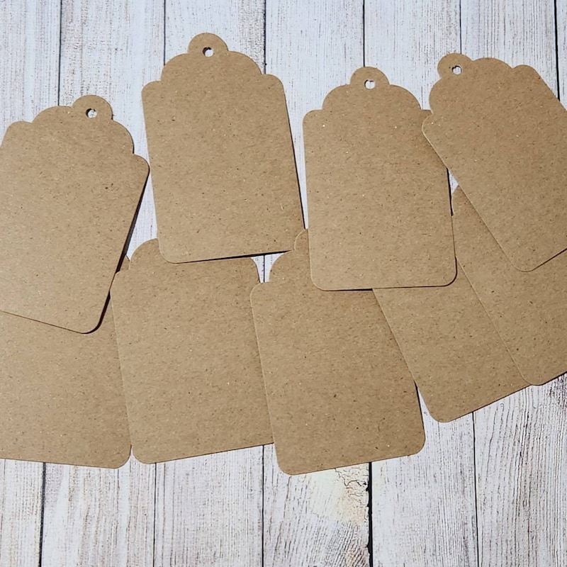 Brown Kraft Tags - Etsy