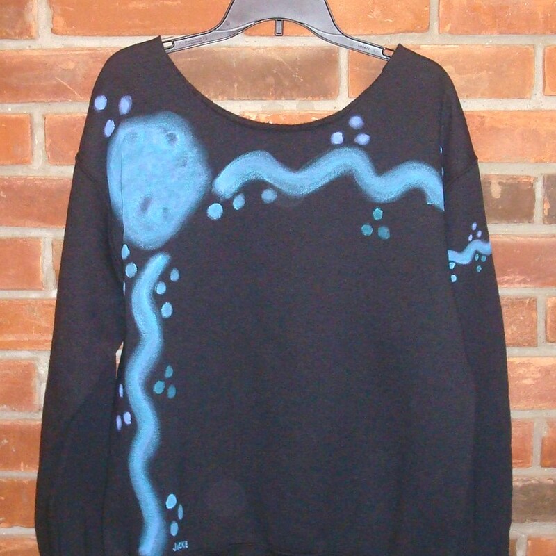 Painted Sweatshirt - Etsy