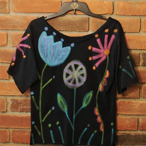 Hand Painted Shirt - Etsy